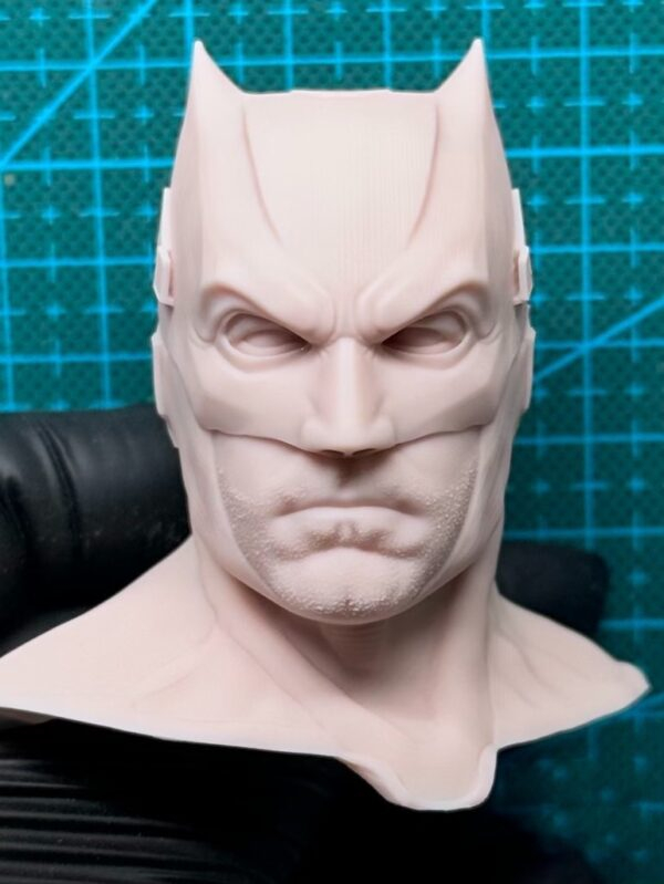 Ben Affleck Batman – 1/6 Scale Unpainted Action Figure Head Sculpt ...