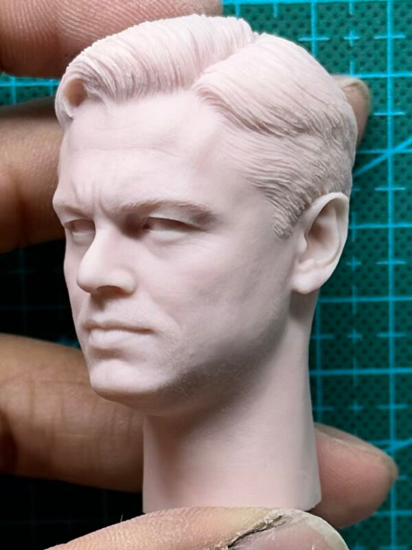 Leonardo DiCaprio – 1/6 Scale Unpainted Action Figure Head Sculpt ...