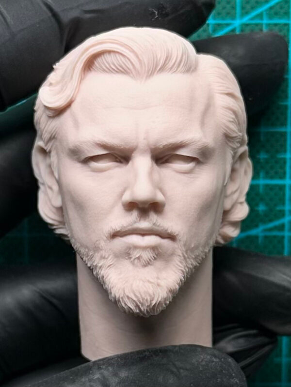 Leonardo - 1/6 Scale High Detail Unpainted Head sculpt for 12'' Action ...