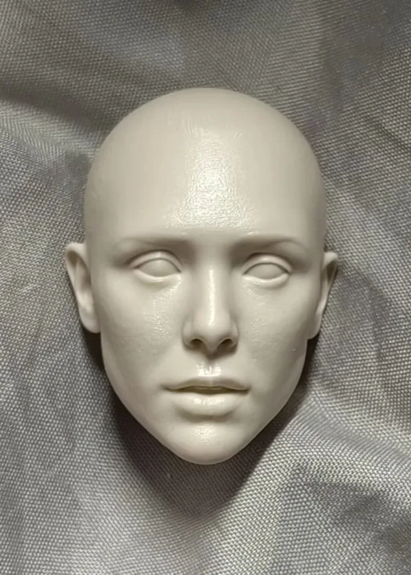Scarlet Witch Elizabeth Olsen – 1/6 Scale Unpainted Action Figure Head ...