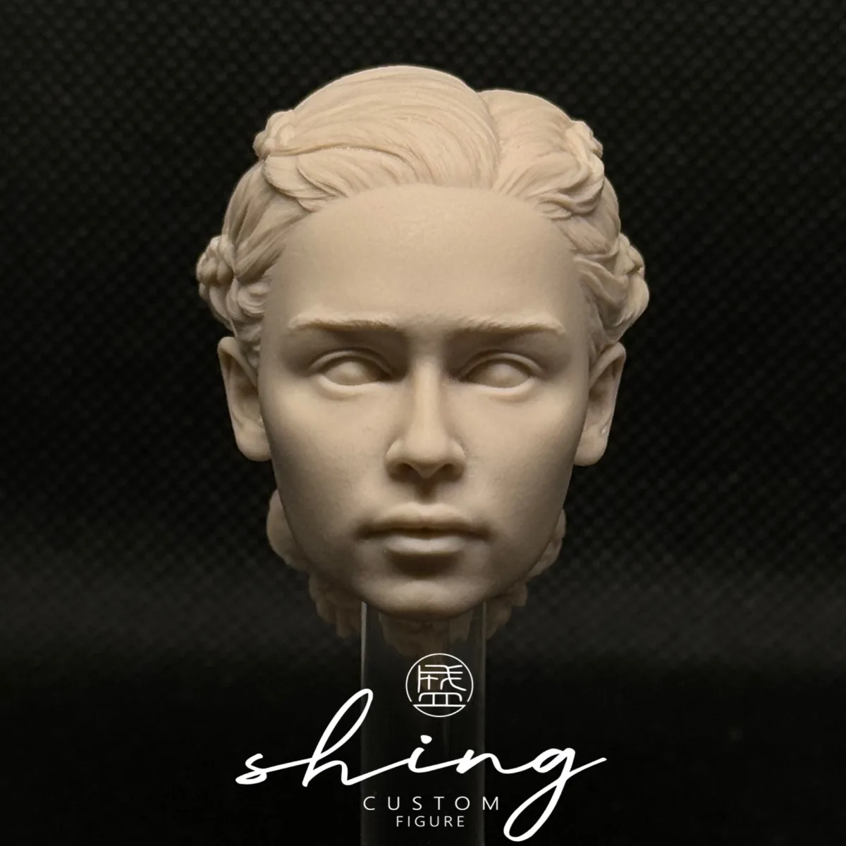 Emilia Clarke – 1/6 Scale Unpainted Action Figure Head Sculpt – TDRH Studio