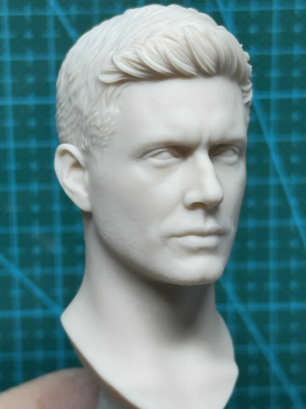 Jensen Ackles – 1/6 Scale Unpainted Action Figure Head Sculpt – TDRH Studio